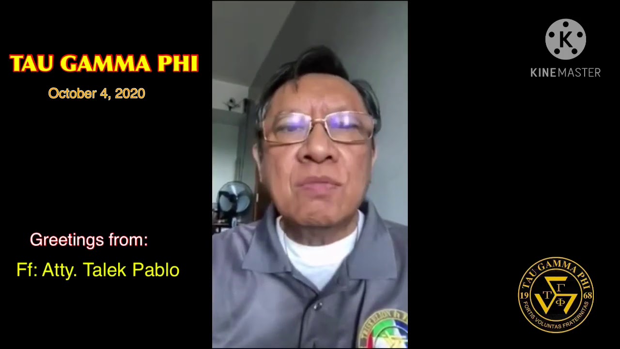 Founding Fathers greets Tau Gamma Phi/55th founding anniversary (Ff ...