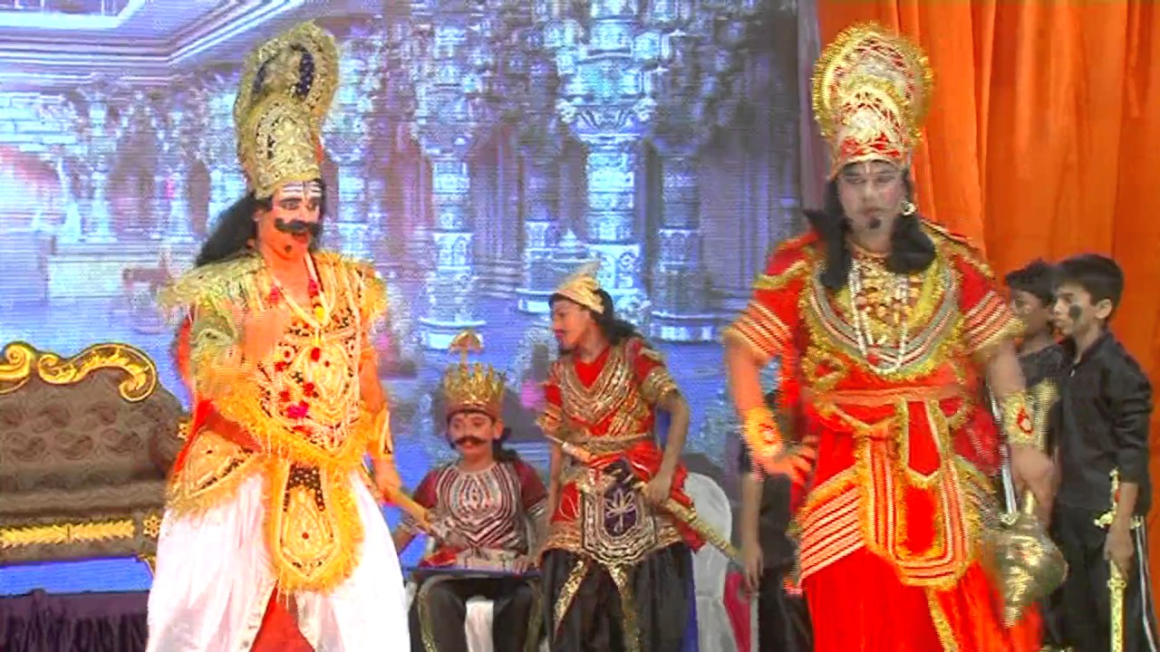 Angad Ravan Sambad by Pant Nagar Sanskritik Samiti U P 0 - YouTube