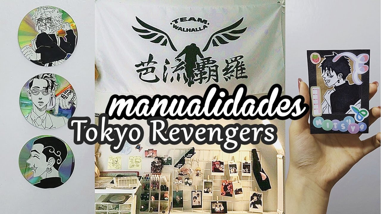 DIY Tokyo Revengers | (sin impresora) bandera de walhalla, polaroids y ...