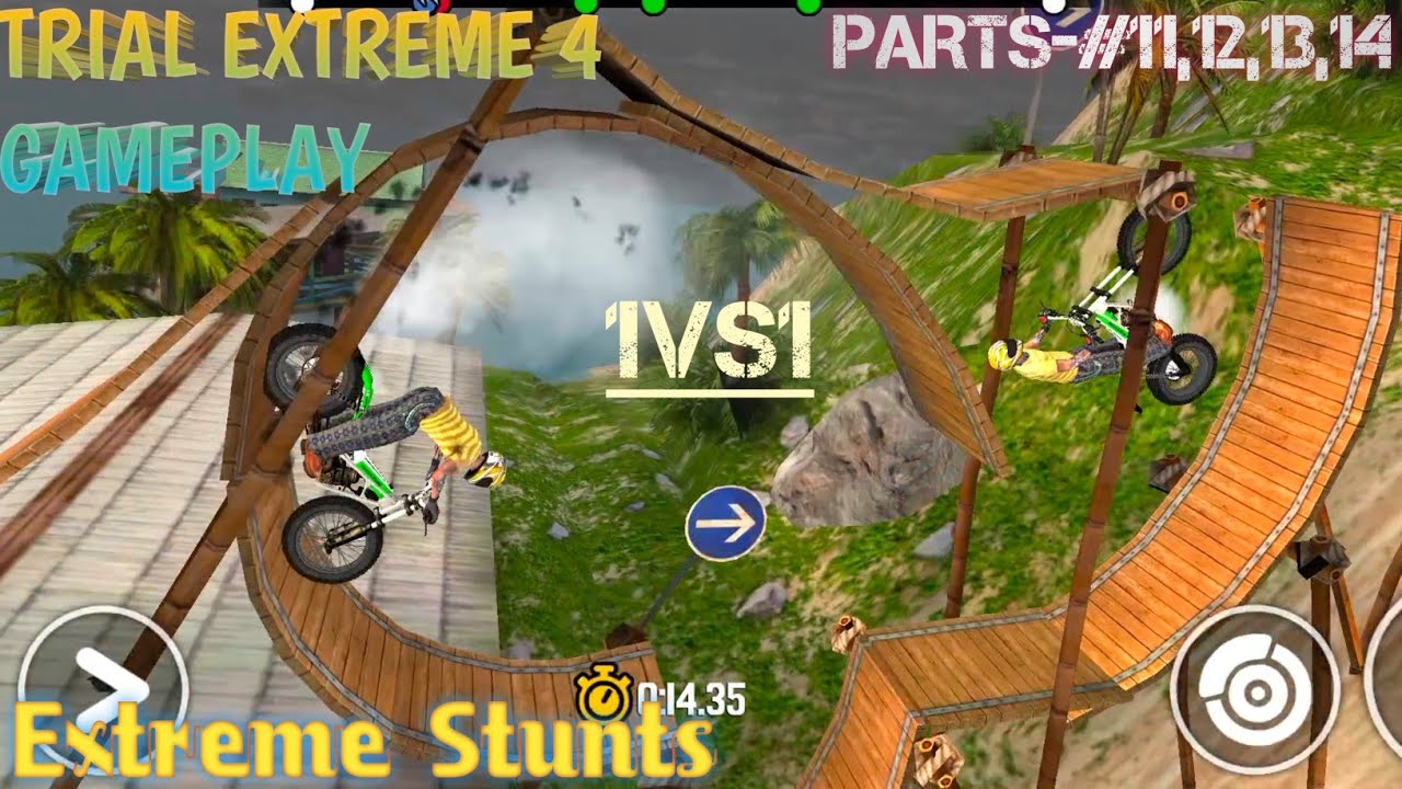 Trial Extreme 4 Extreme Stunts Gameplay Video Parts-#11#12#13#14 - YouTube
