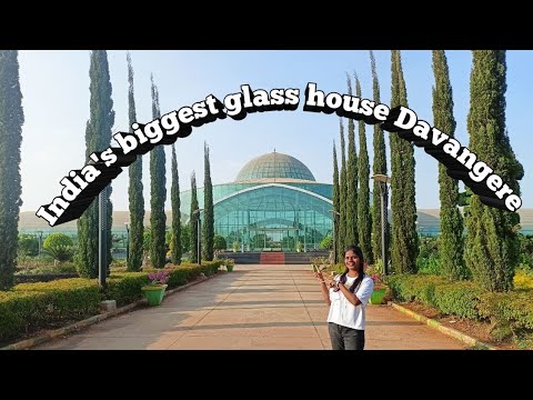 India's biggest glass house Davangere💙 - YouTube
