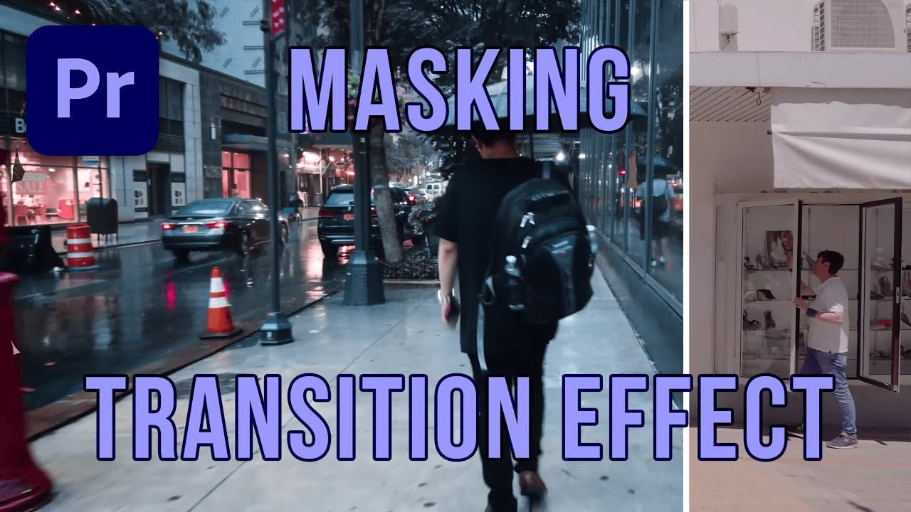Masking Transition Effect in Premiere Pro - YouTube