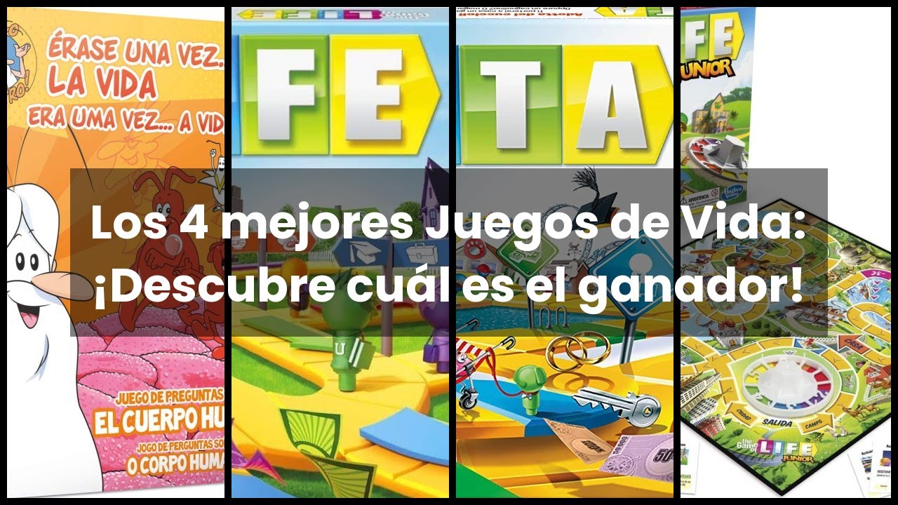 【JUEGO LIFE】Los 4 mejores Juegos de Vida: ¡Descubre cuál es el ganador ...