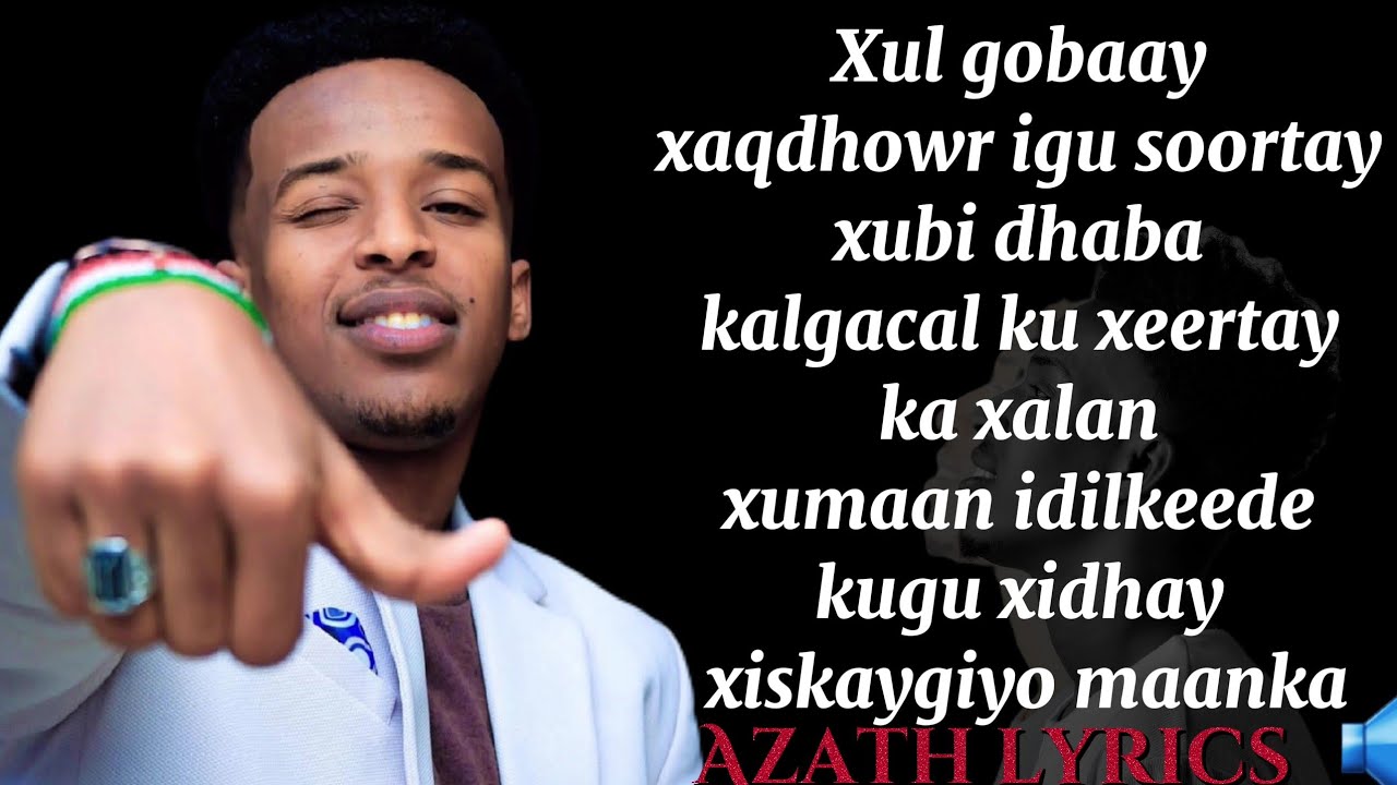 AAMIIN SHAAKIR // XIDIDADA WADNAHA // OFFICIAL LYRICS 2024 - YouTube