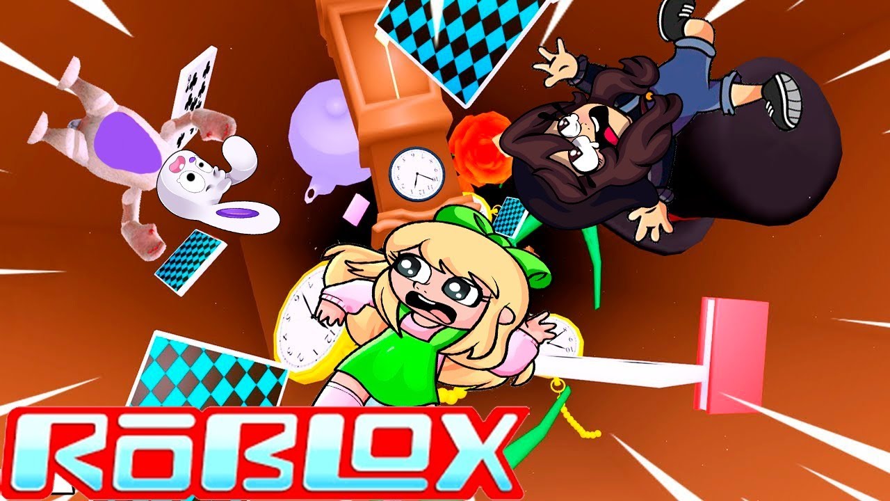 Escapamos Del Pais De Las MARAVILLAS en ROBLOX!!😱🐰ALICIA en el ...