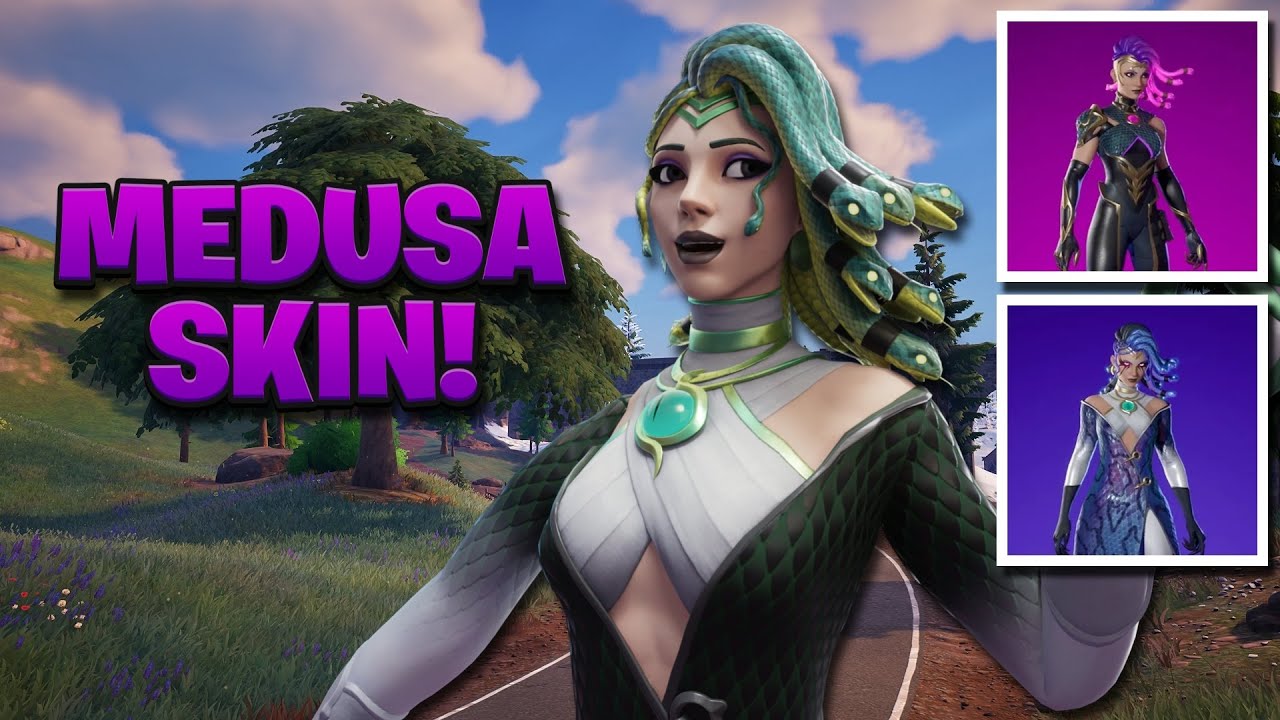 *MEDUSA* Skin in Fortnite! (Chapter 5 Season 2) - YouTube
