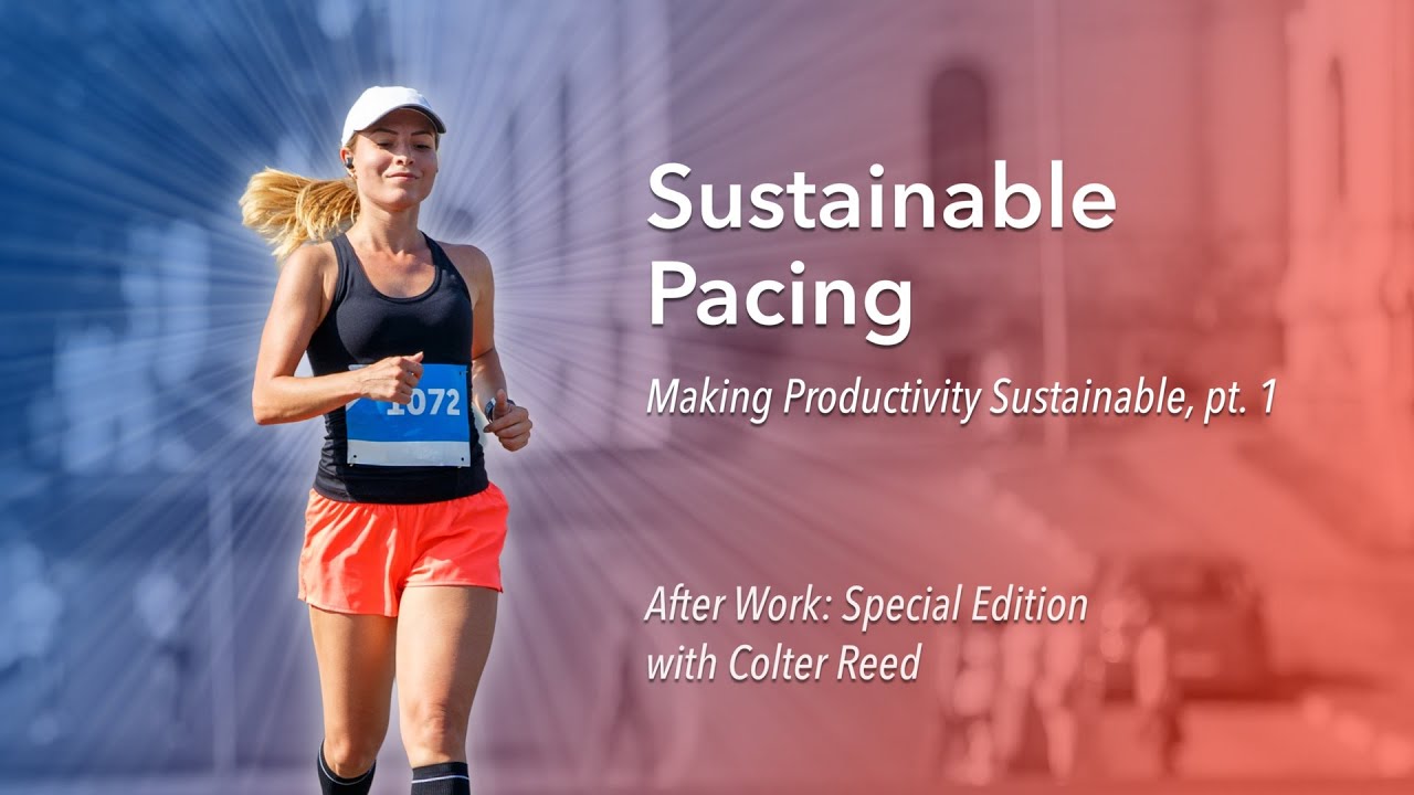 A Sustainable Pace (Marathoning and Sprinting, part 1) - YouTube