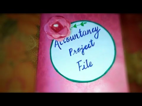 ACCOUNTANCY PROJECT - YouTube