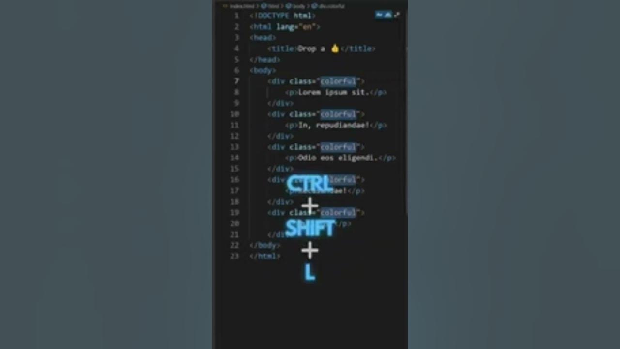 Html And Css Vscode Coding Shortcuts Html Css Webdevelopment