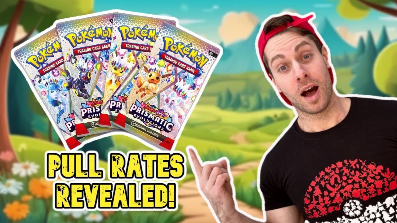 Prismatic Evolutions Pull Rates Revealed! - YouTube