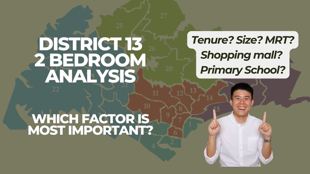 MRT, Size, Tenure or School? What REALLY Affects Your D13 2-Bedder ...