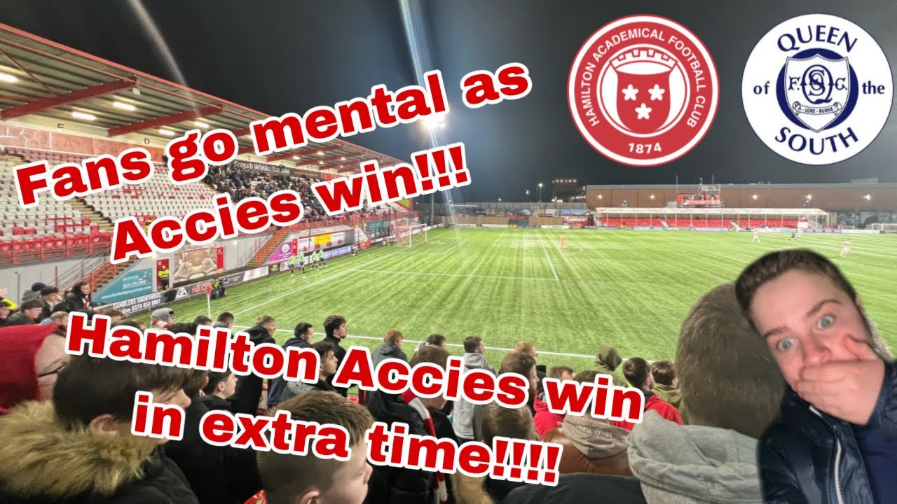 Hamilton Accies Bag extra Time Winner!!! - Hamilton Accies v Queen of ...