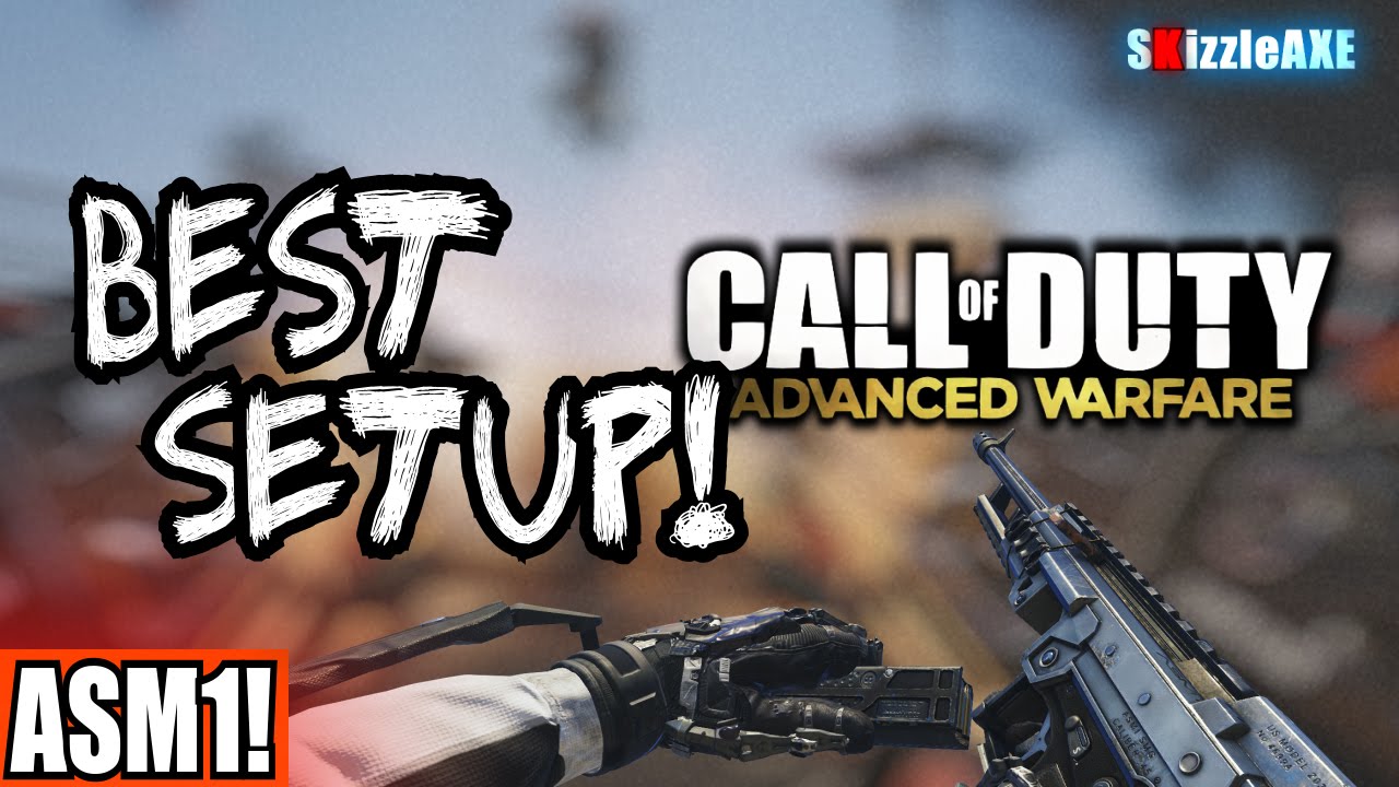 Advanced Warfare ASM1 BEST Class Setup! (Call of Duty: Advanced Warfare ...