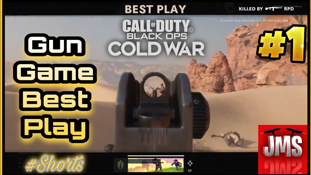 Quick 5 killstreak | Gun game BEST PLAY | Call Of Duty Black Ops Cold ...