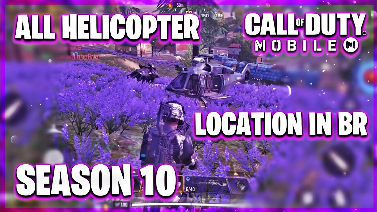 COD MOBILE! All Helicopter Location in BR Call Of Duty Mobile! New ...
