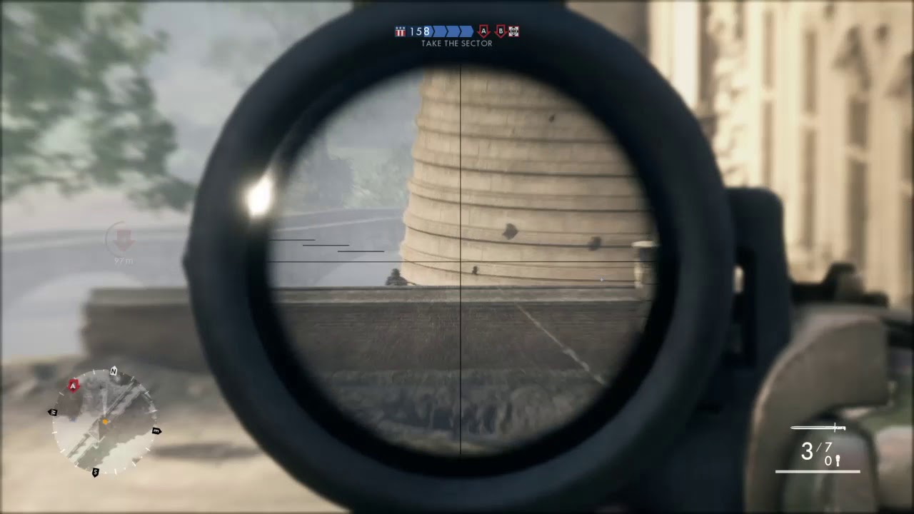 Sniper head shot - YouTube