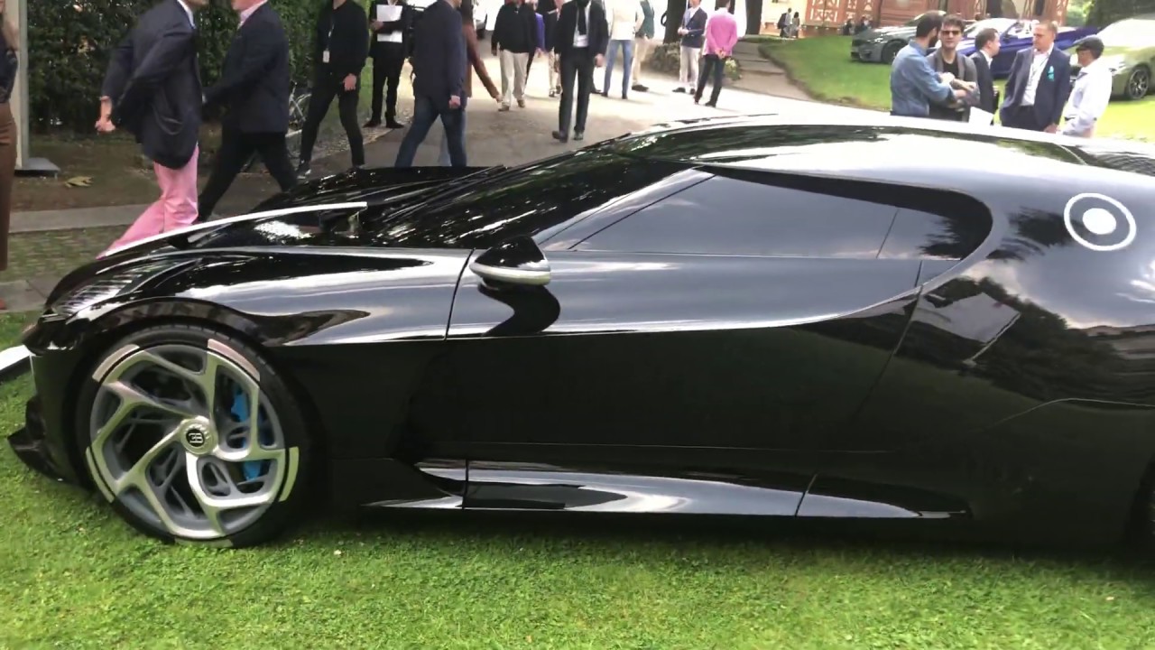 Bugatti La Marque: La Voiture Noire at Concorso d'Eleganza Villa d'Este ...