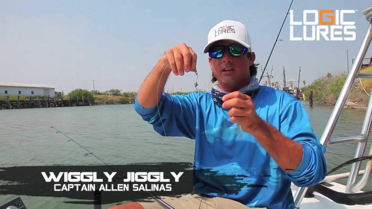 Logic Lures Wiggly Jiggly - How To Rig A Jighead - YouTube