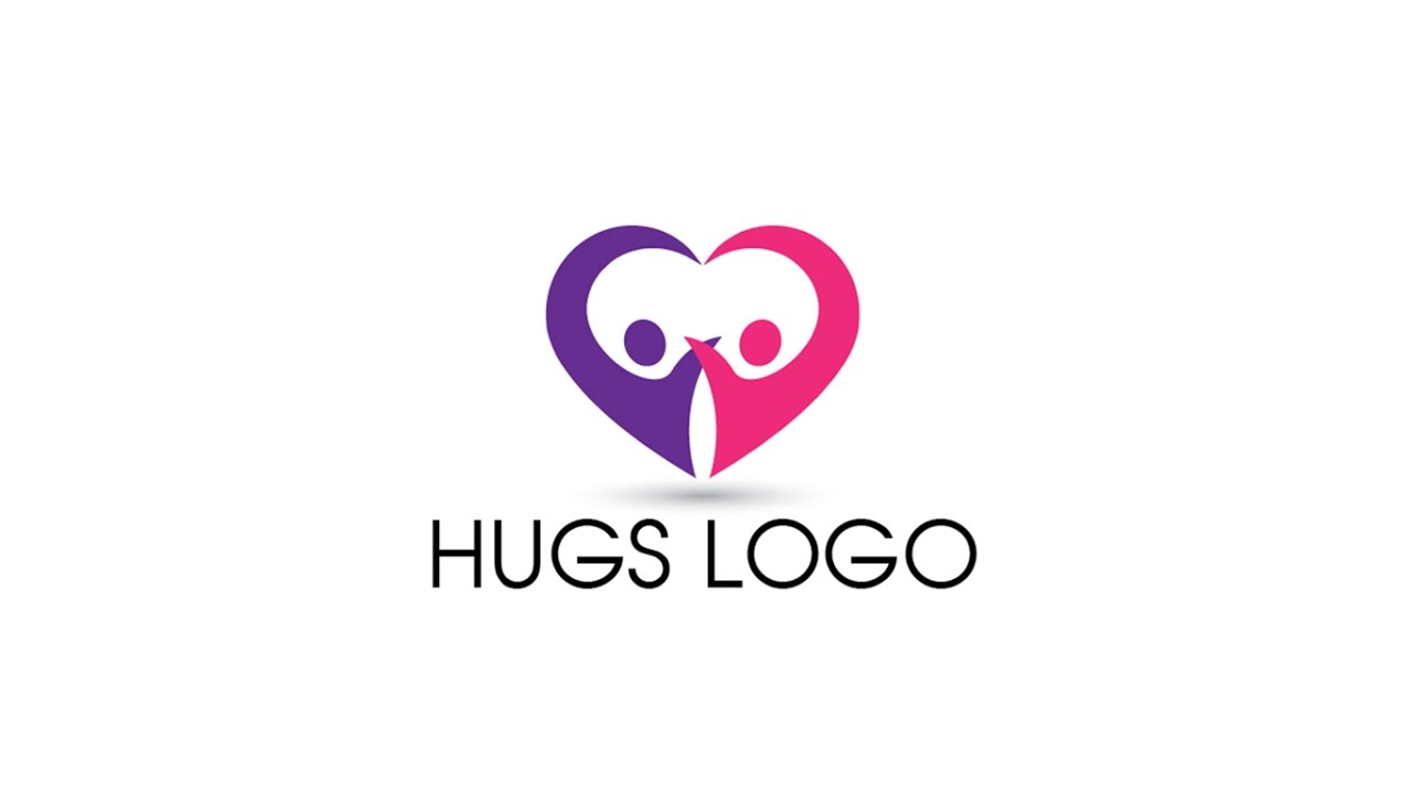 Hugs Logo Design Tutorial - YouTube