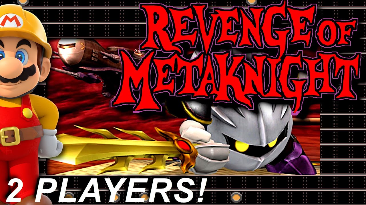 Revenge of Meta Knight in Super Mario Maker 2 (Two Players) - YouTube