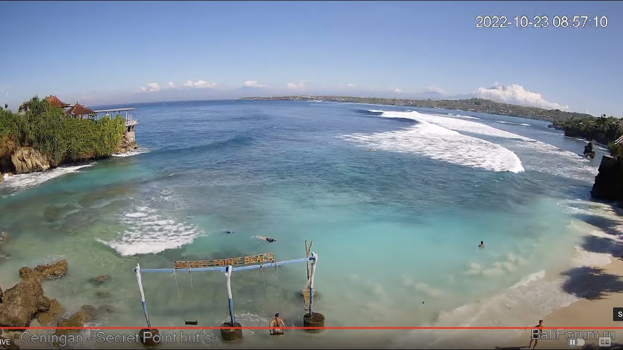 Nusa Ceningan, Bali, LIVE Webcam, BaliForum - YouTube