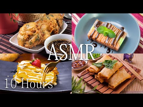 10 Hours of ASMR Cooking: The Ultimate Snack Ideas (Savory to Sweet) | No Talking