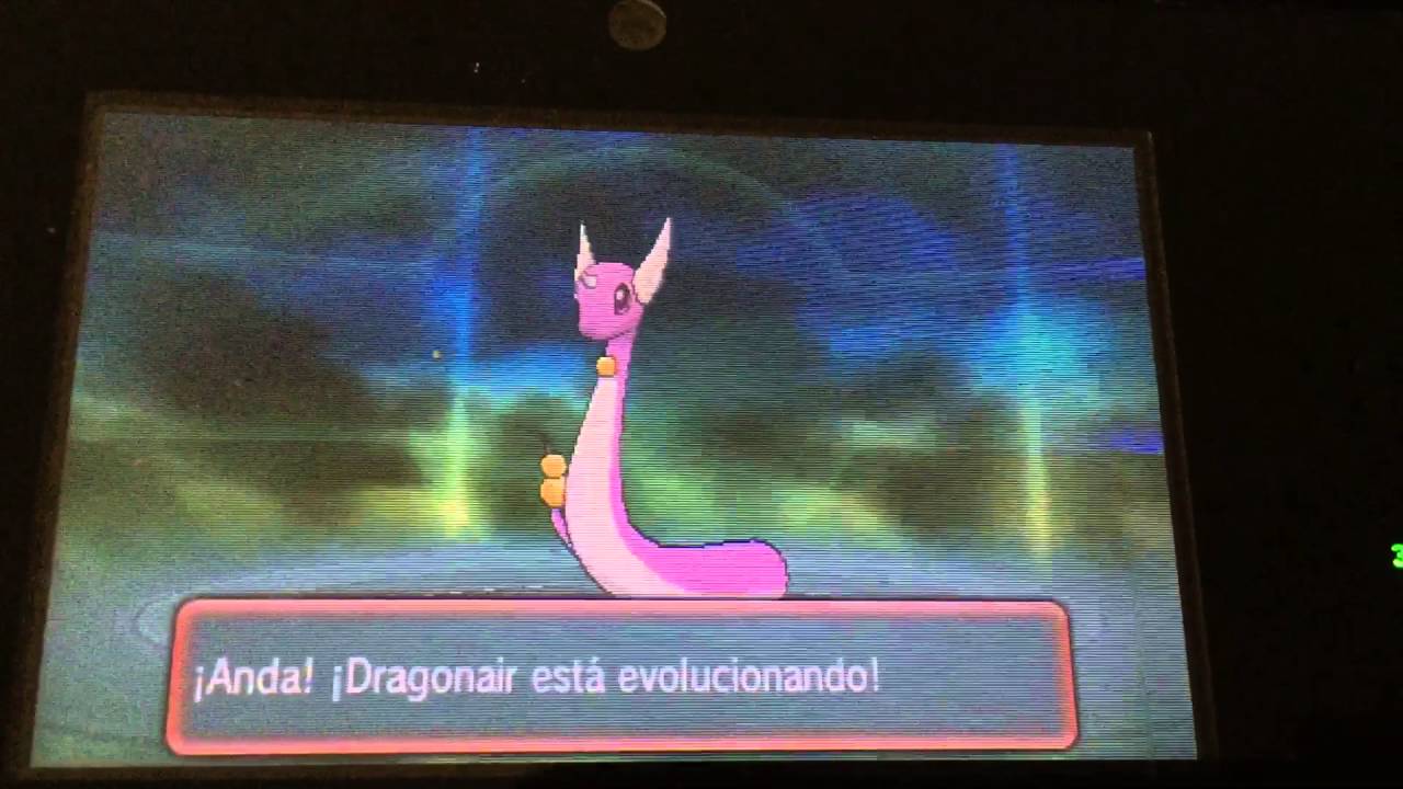 Shiny Dragonair evolves into Shiny Dragonite - YouTube