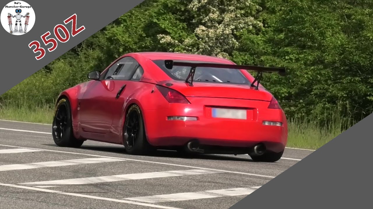 Nissan 350Z Invidia N1 Exhaust sounds AMAZING on the Nürburgring - YouTube