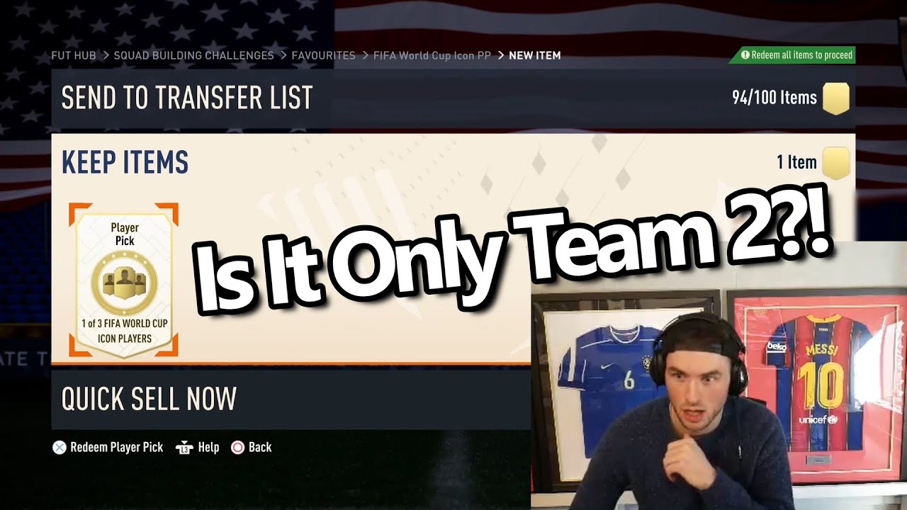 Nick tests NEW Rotation World Cup Icon Player Pick - YouTube