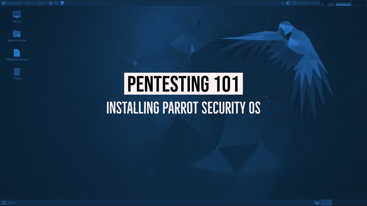 Pentesting 101: Installing Parrot Security OS (No Audio) - YouTube