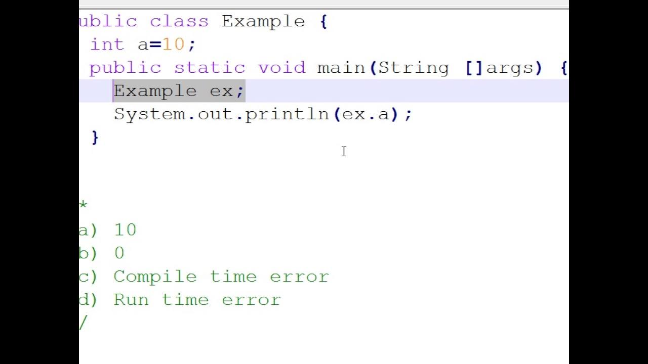 #6 Find output of Java program Hindi - YouTube