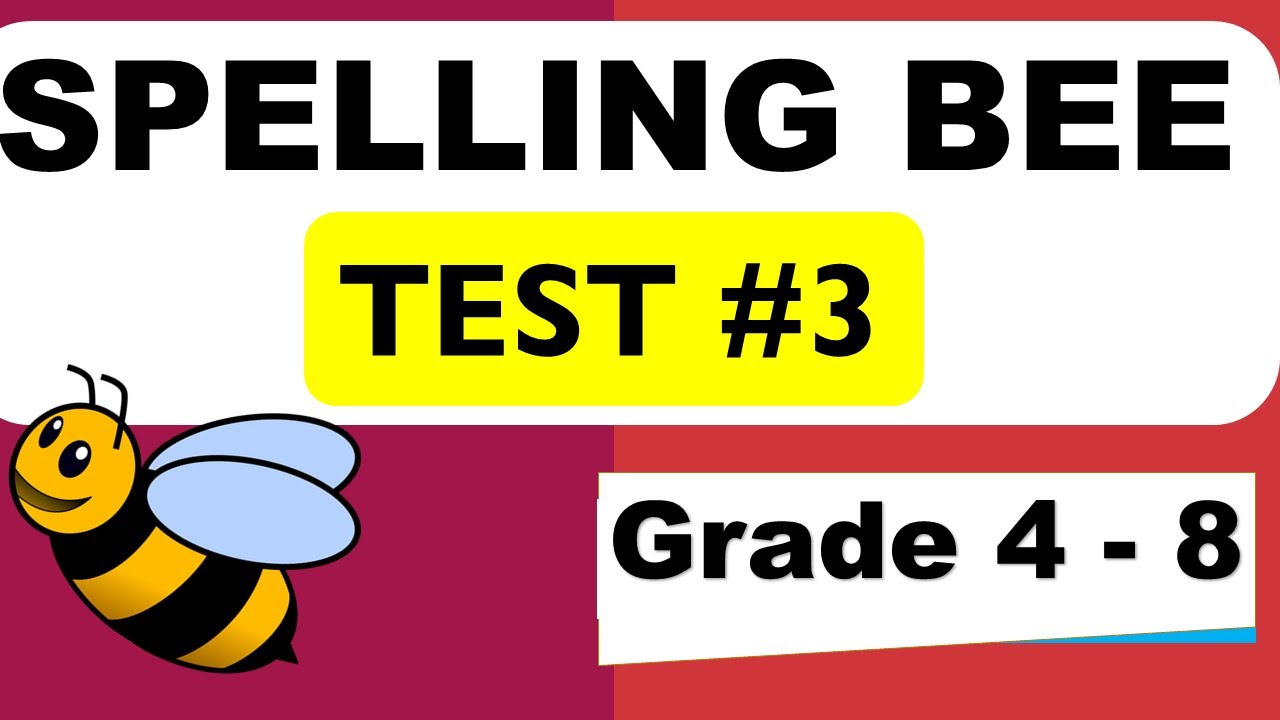 Spelling Quiz #3| Spelling Game| Spelling Bee| Vocabulary Test - YouTube