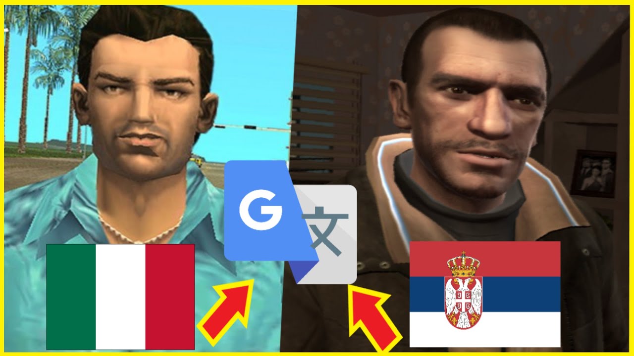 GTA Protagonists Speaking in their Native Language - YouTube