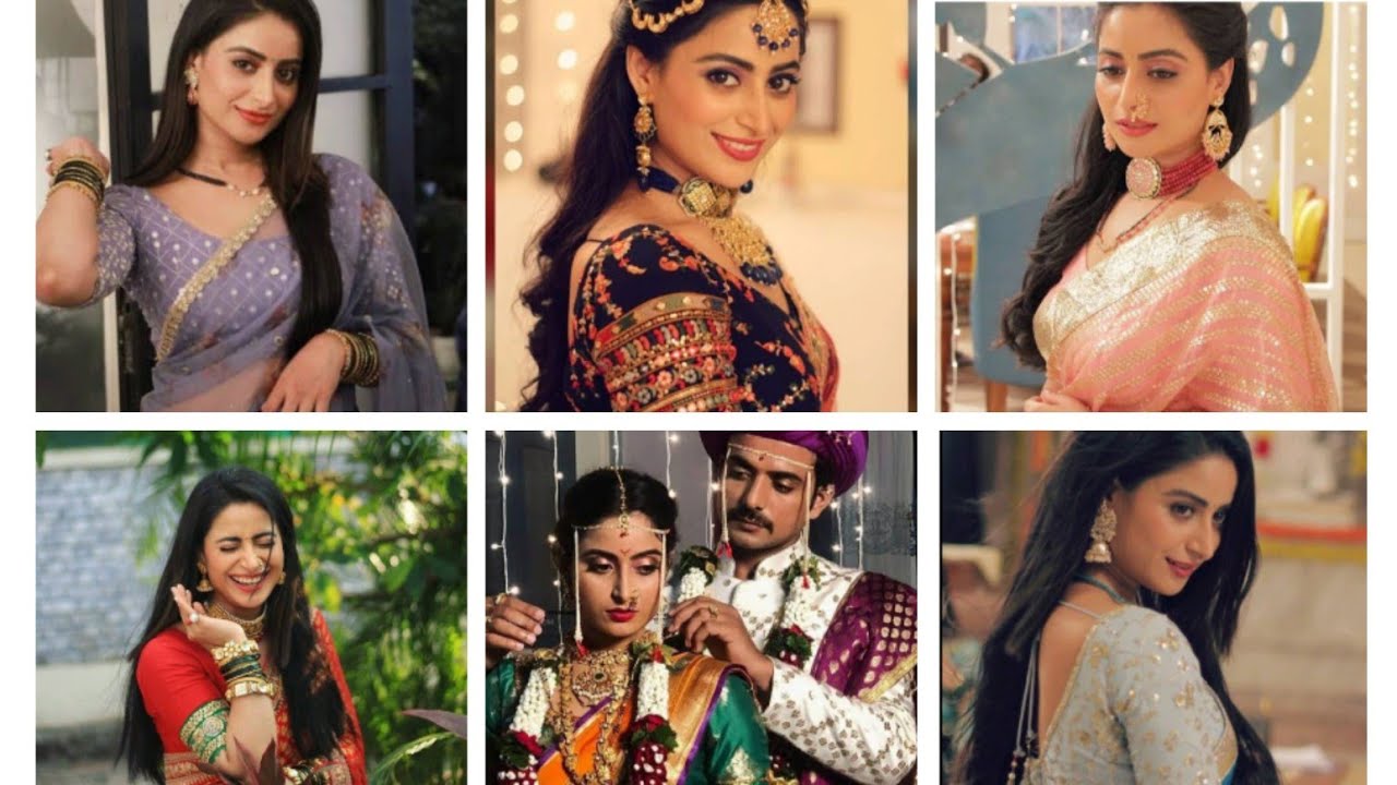 Top 15 Amazing Saree Looks of Patralekha ( Pakhi) in Ghum hai kisi ke ...