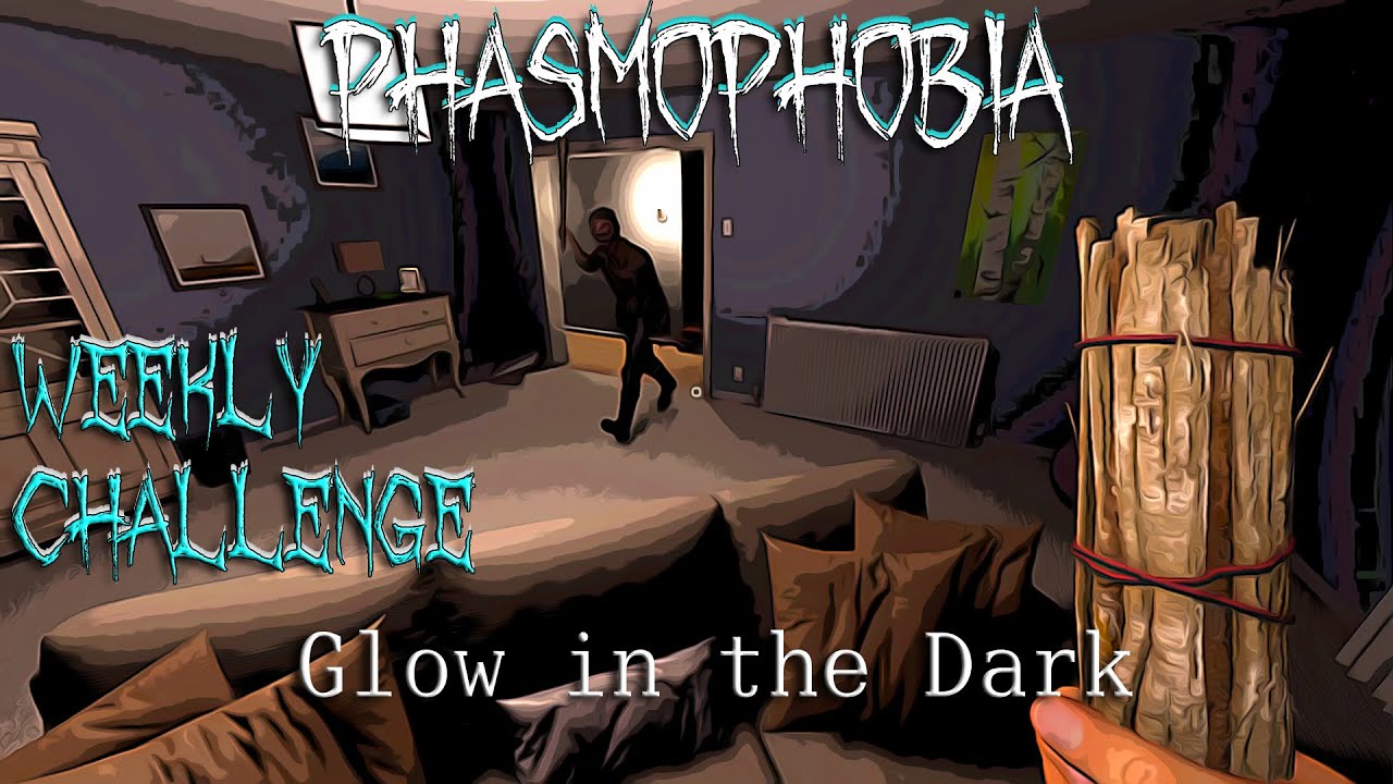 Phasmophobia Weekly Challenge "Glow in the Dark" - YouTube