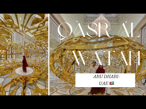 QASR AL WATAN Presidential Palace Abu Dhabi UAE|kemewahan istana president Qasr Al Watan Abu Dhabi