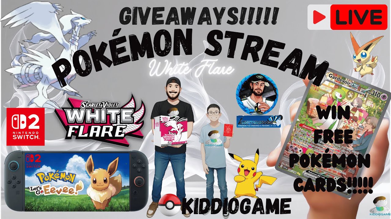 Pokémon LIVE Stream - Playing Pokémon Let's Go Eevee on Nintendo Switch ...