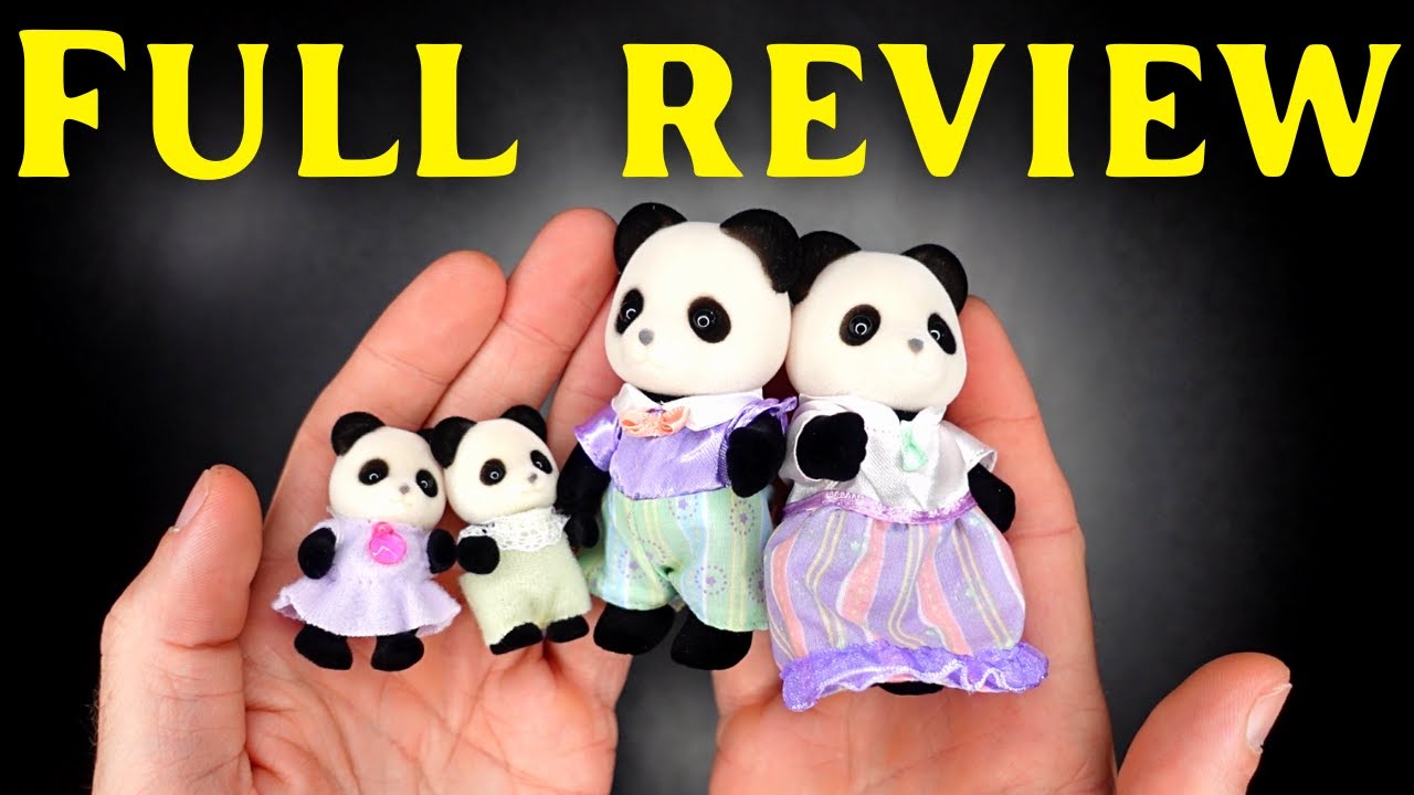 Calico Critters Pookie Panda Family | UNBOXING! - YouTube
