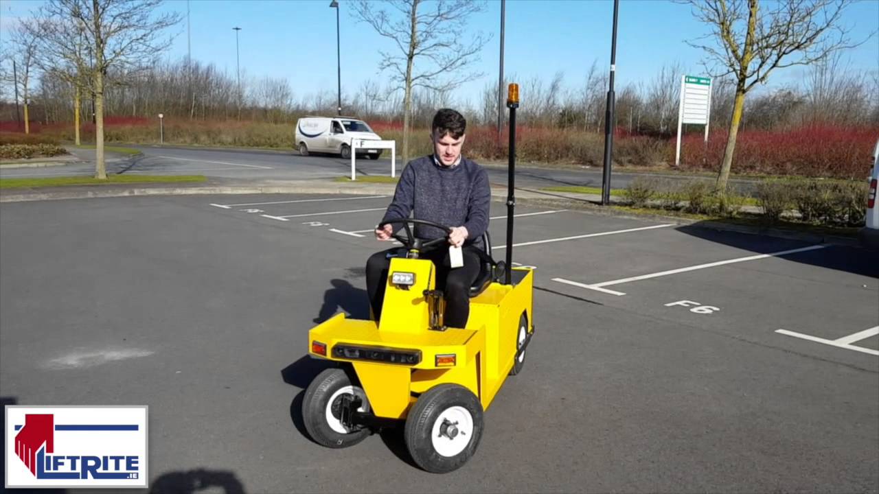 Electric Tow Tug - Motrec E-250 | Lift Rite - YouTube