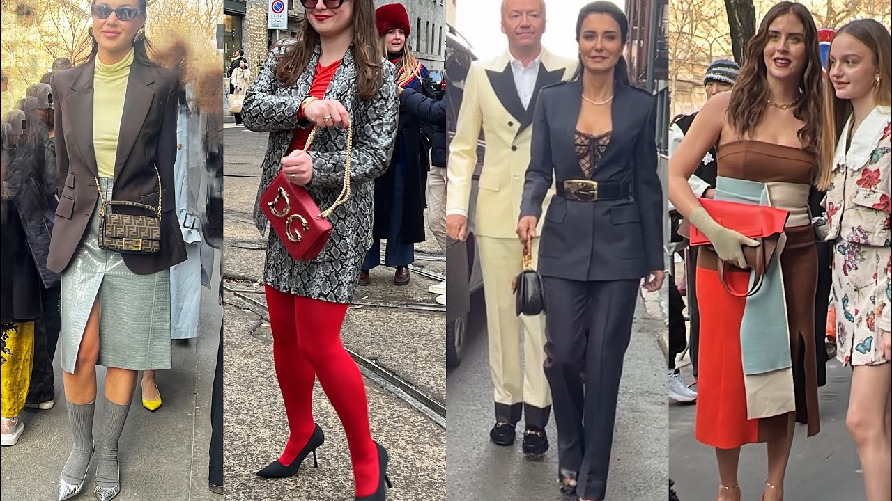 ITALIAN SPRING FASHION STYLE 2024 | HOW PEOPLE DRESS AT MILAN FASHION ...
