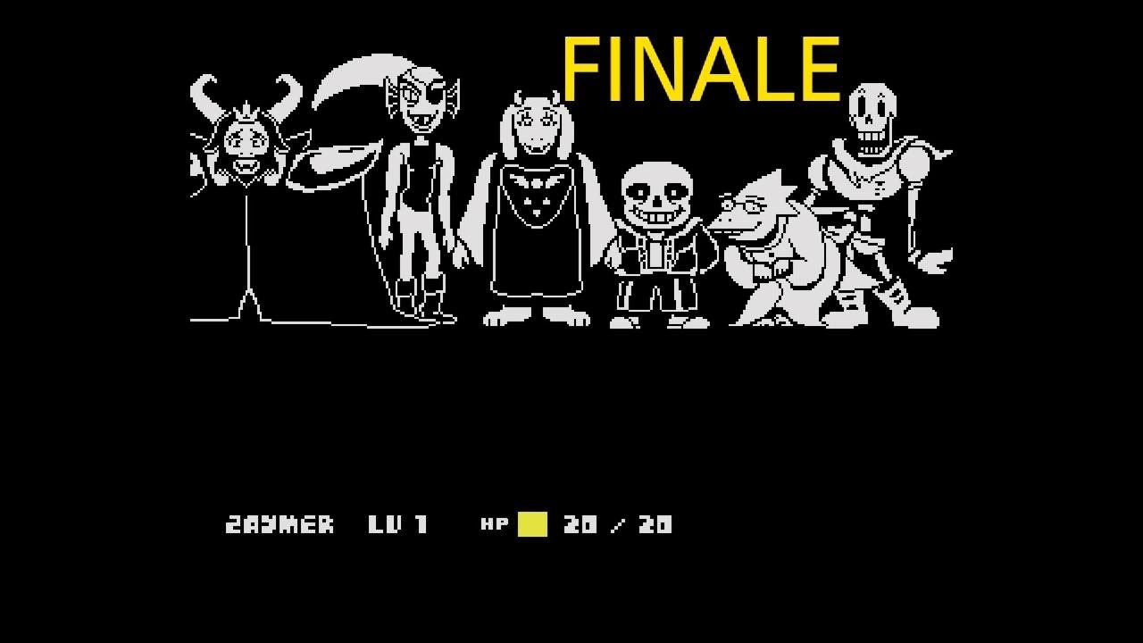 Undertale True finale - YouTube