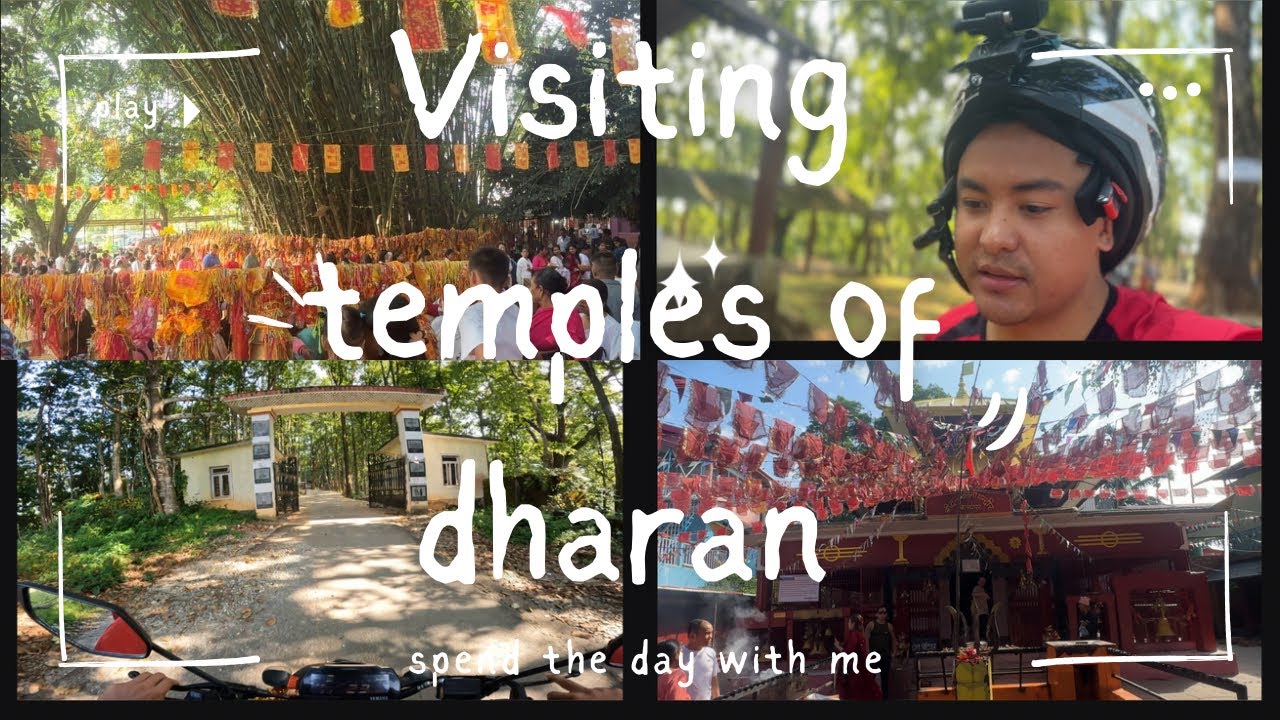 A day in Dharan || visiting temples of Dharan || - YouTube