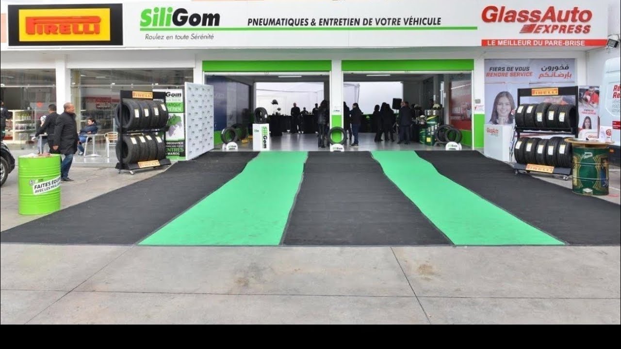 Siligom Pneumatique et entretien Auto Au Maroc - YouTube