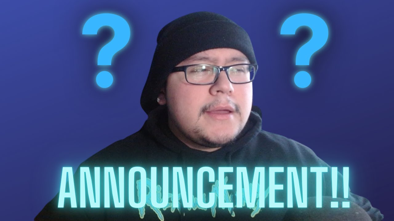 A QUICK ANNOUNCEMENT!!!!!!! - YouTube