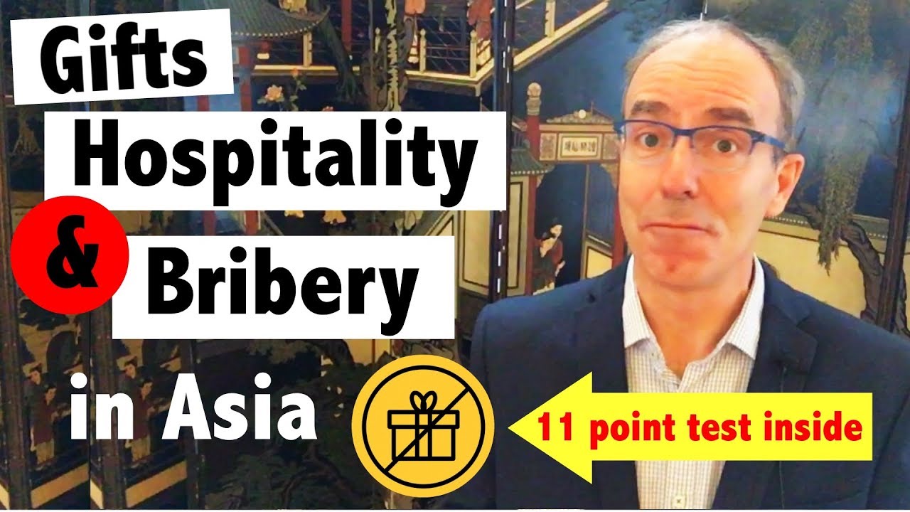 Gifts, Hospitality & Bribery - YouTube