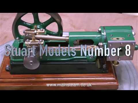 STUART MODELS NUMBER 8 STEAM ENGINE REVIEW - IN THE WORKSHOP - YouTube