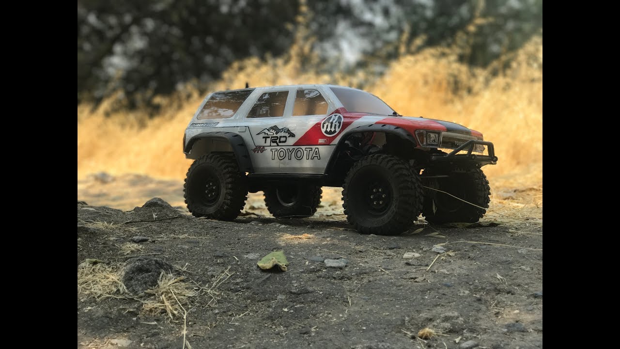 Traxxas TRX4 4Runner body, Running and Crawling with some upgrades ...