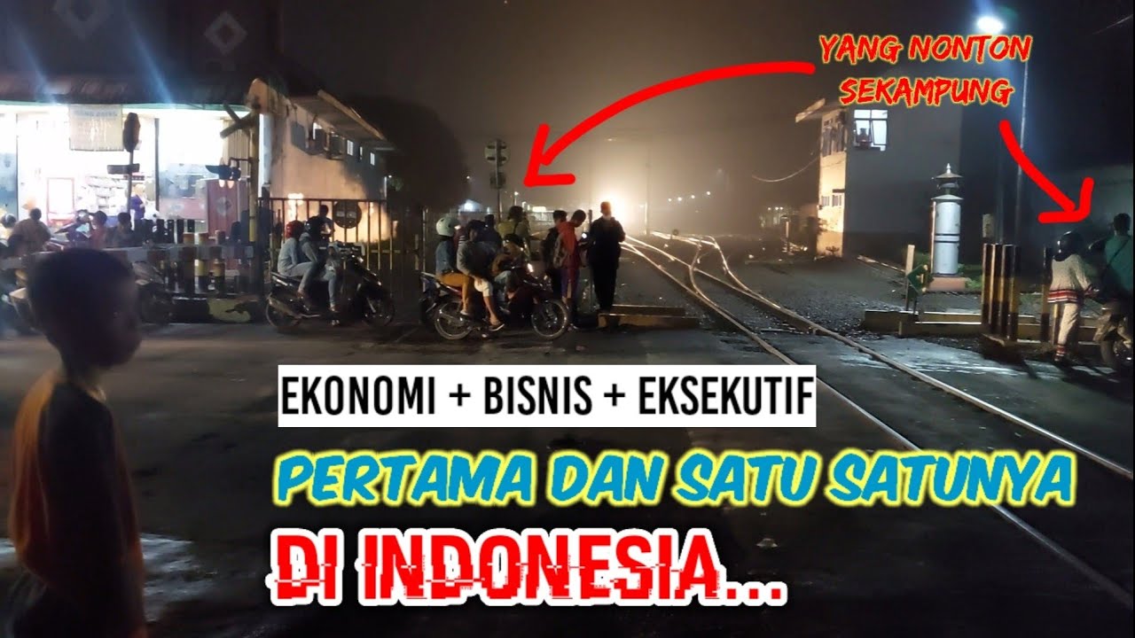 Kereta api bawa 3 kelas dalam rangkaian gerbong, K.A. MALABAR ...