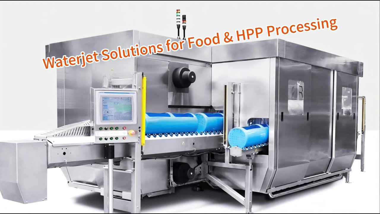 Waterjet Solutions for Food & HPP Processing - YouTube