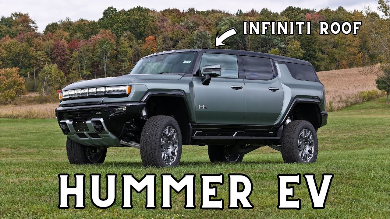 2024 Hummer EV SUV, How to remove your Infiniti Roof!! - YouTube